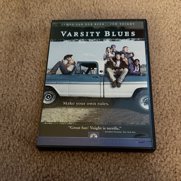 Media | Varsity Blues Dvd Black Case | Poshmark